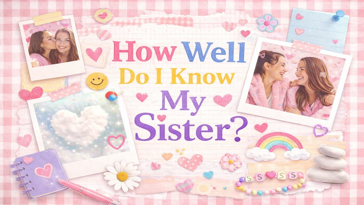 How Well Do I Know My Sister? QUIZ - Quizondo